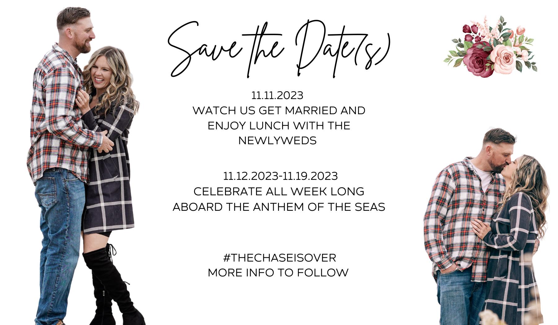 Samantha Chase and Christopher Killacky's Wedding Website