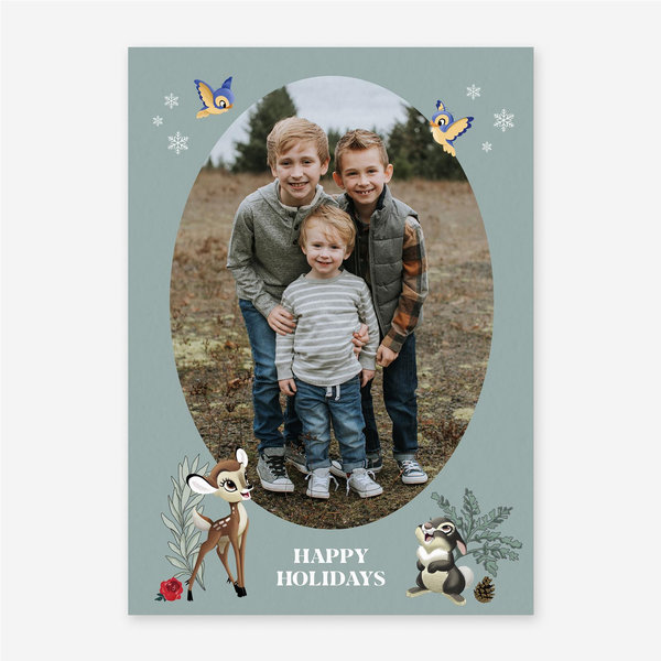 Disney's Bambi Frame | Zola Holiday Cards