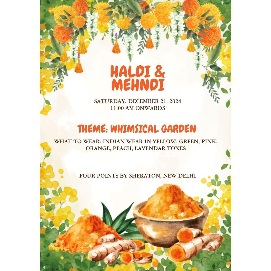 Prahal Ghai and Tusharika Kumar's Wedding Website