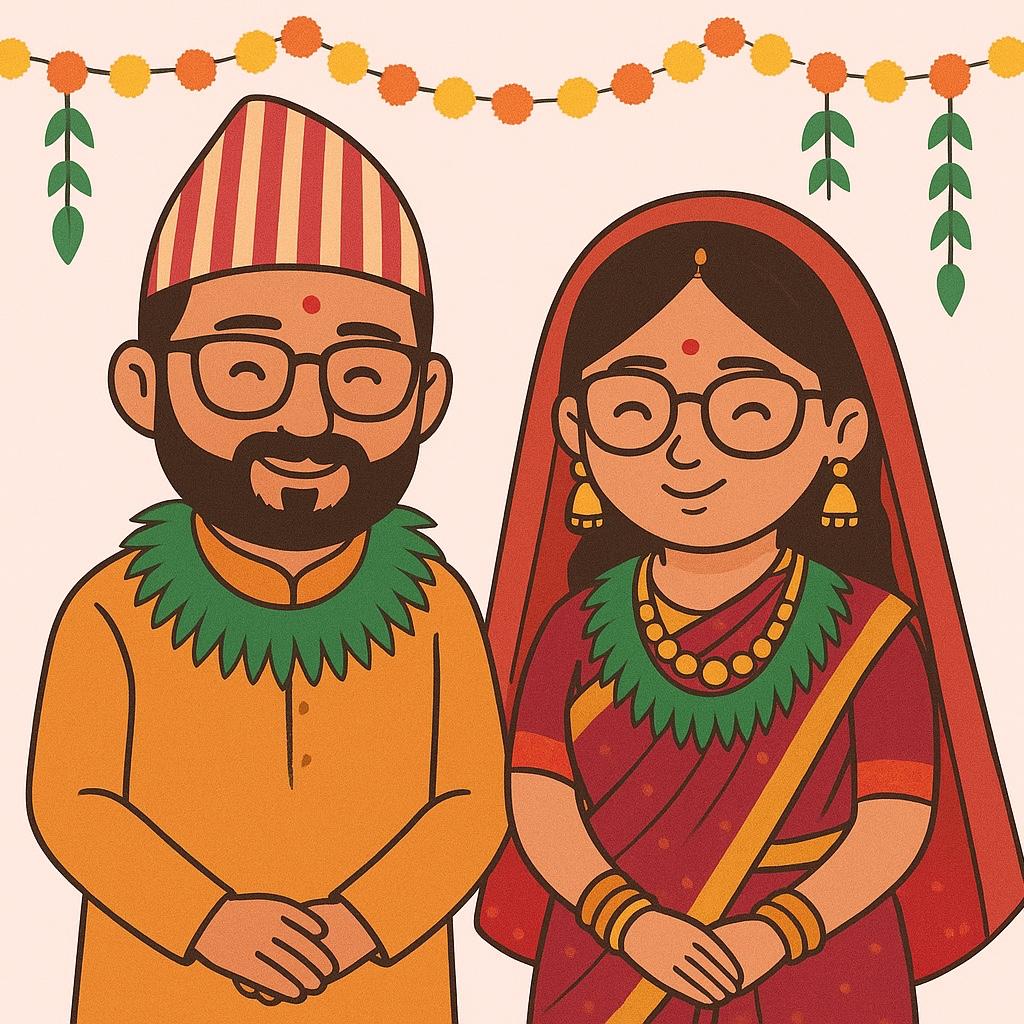 Jayaditya Berma and Riza Kuthu's Wedding Website