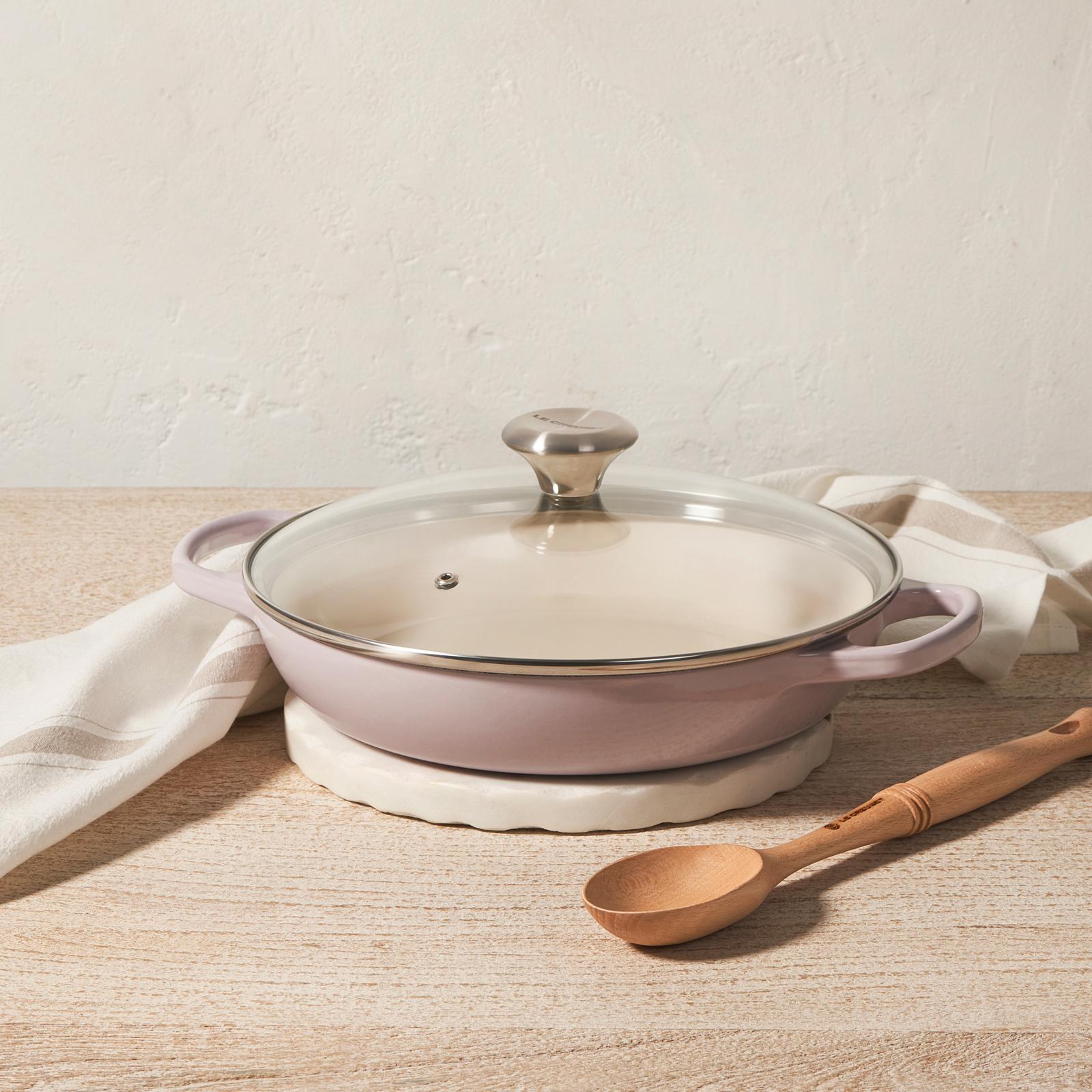 Le Creuset, Signature Enameled Cast Iron Braiser with Glass Lid | Zola