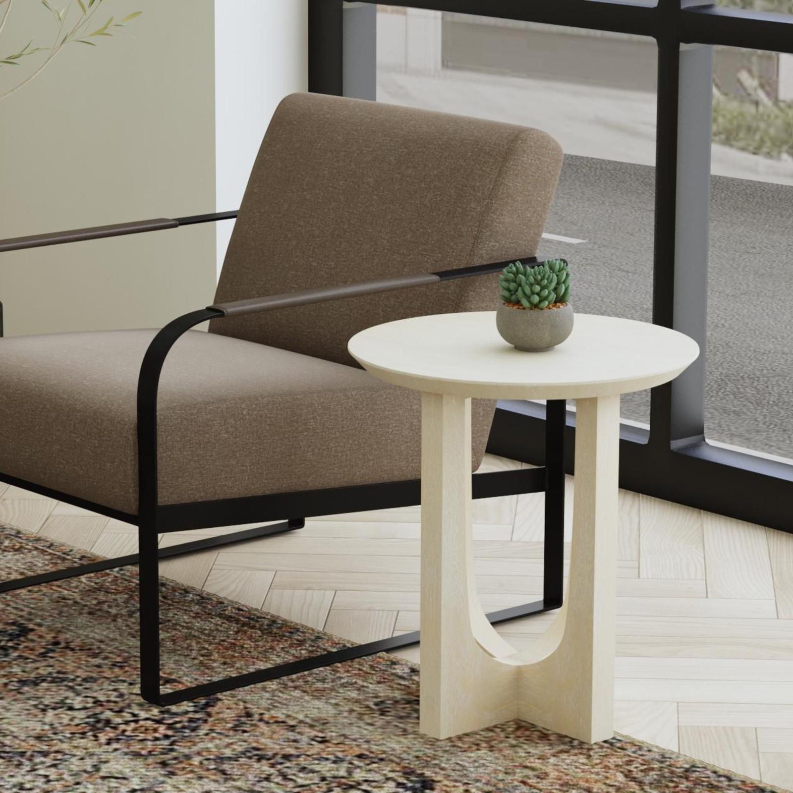 East at Main, Indigo Road by Egypt Sherrod Reverse Arch Side Table | Zola