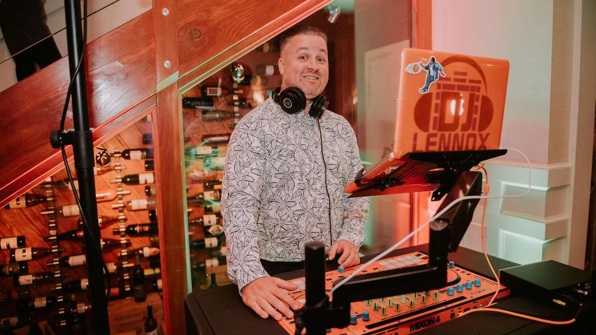 DJ Lennox: DJ And Photo Booth Services | Wedding Bands & DJs | Cost, Reviews & Photos | Zola