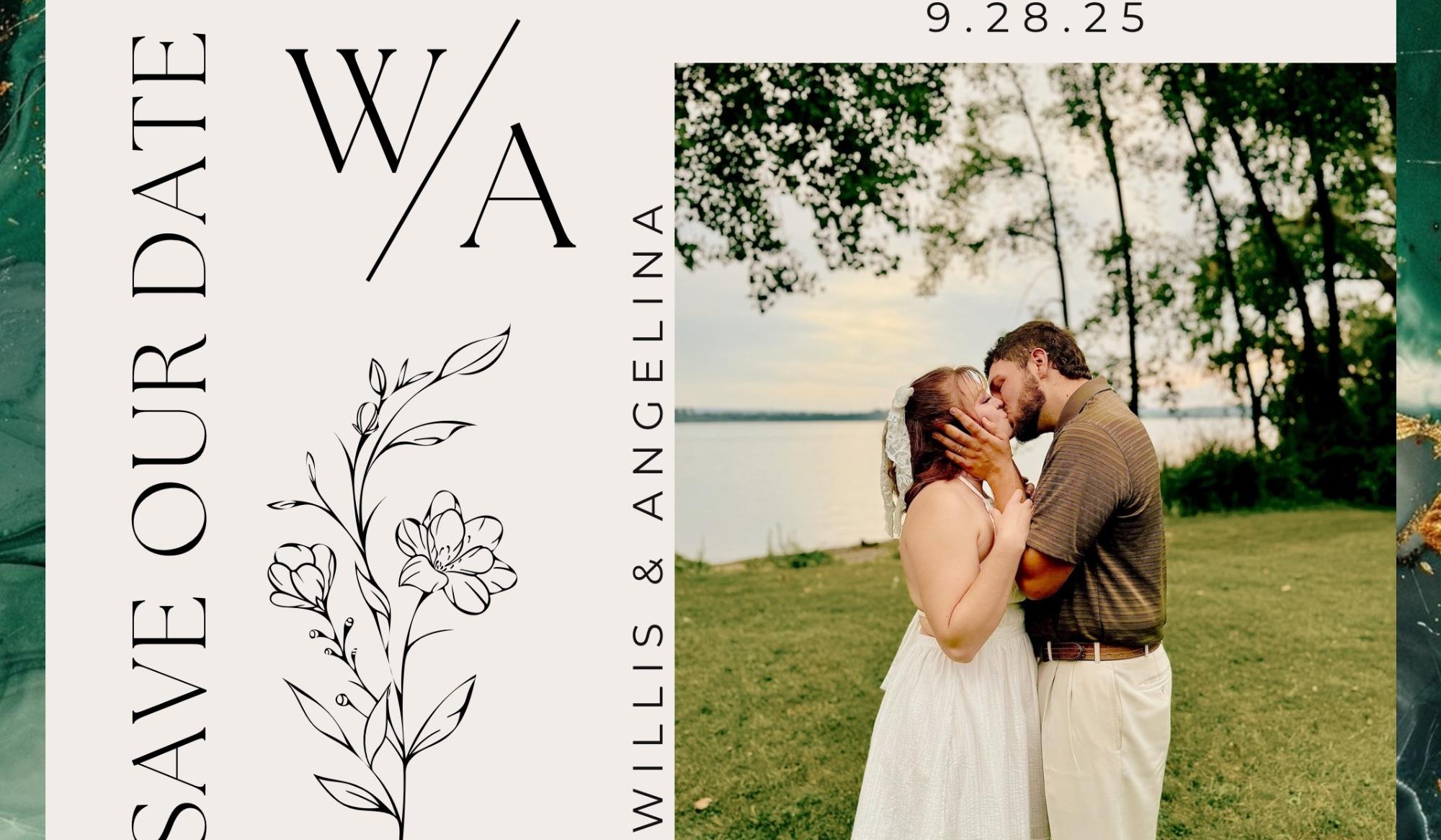 Angelina Regan and Willis Regan's Wedding Website