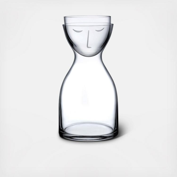 Nude Glass, Mr. & Mrs. Short Night Water Set | Zola