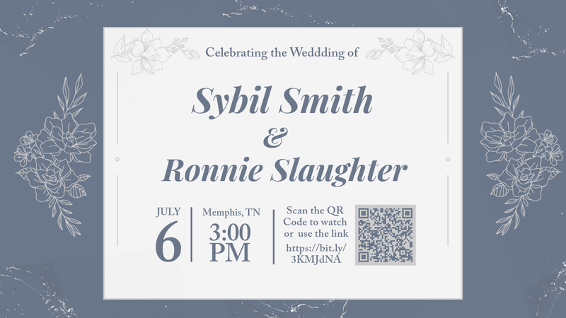 Sybil Smith and Ronnie Slaughter's Wedding Website