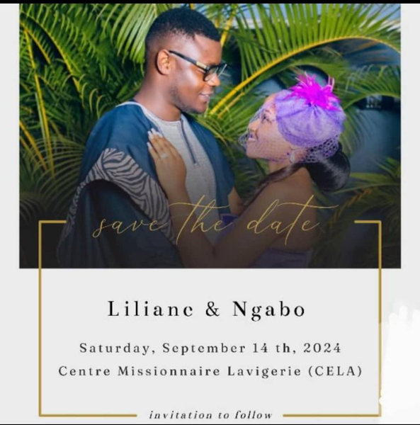 Liliane Uwineza and Frank Niyongabo's Wedding Website
