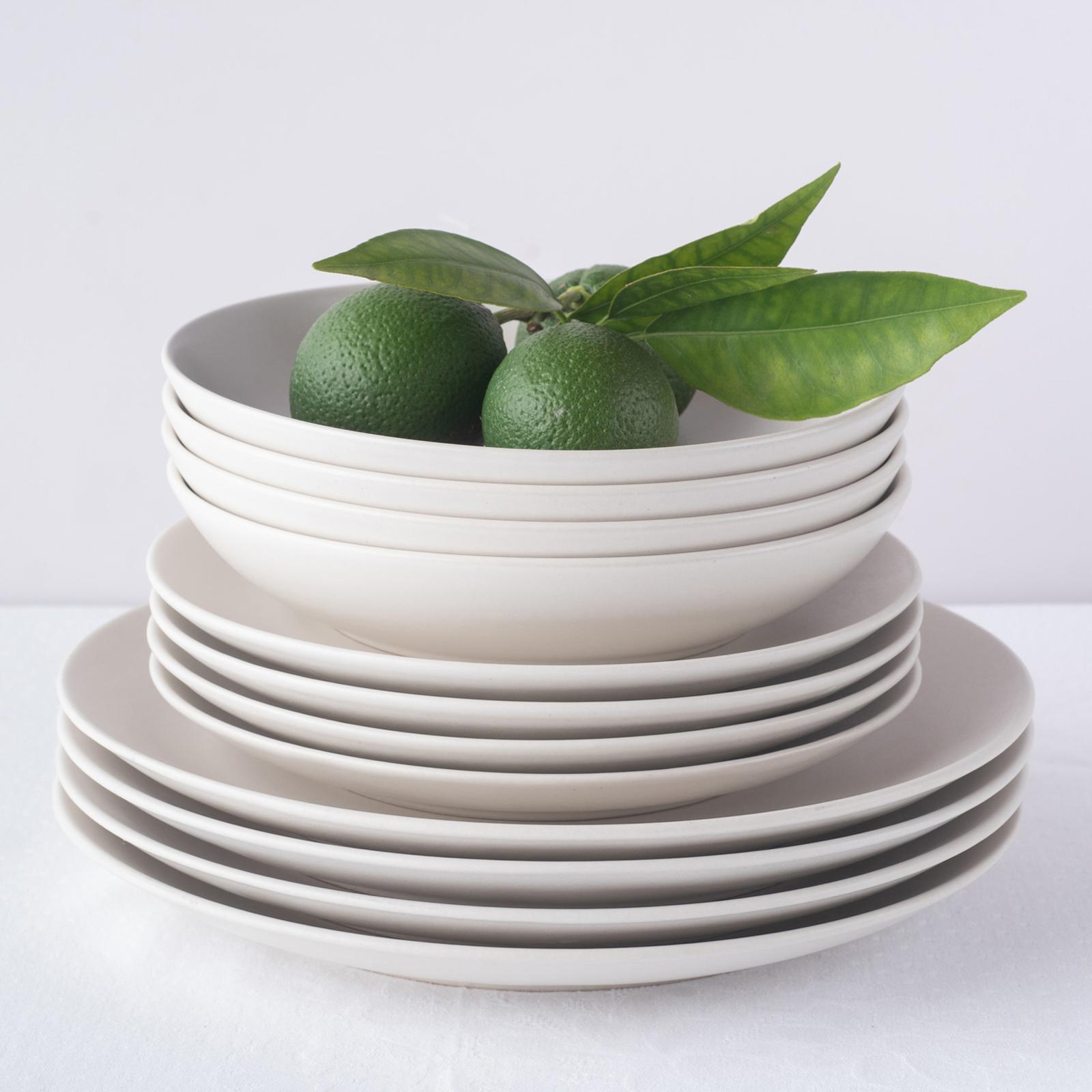 Stone Lain, Semplice 12-Piece Dinnerware Set, Service for 4 | Zola