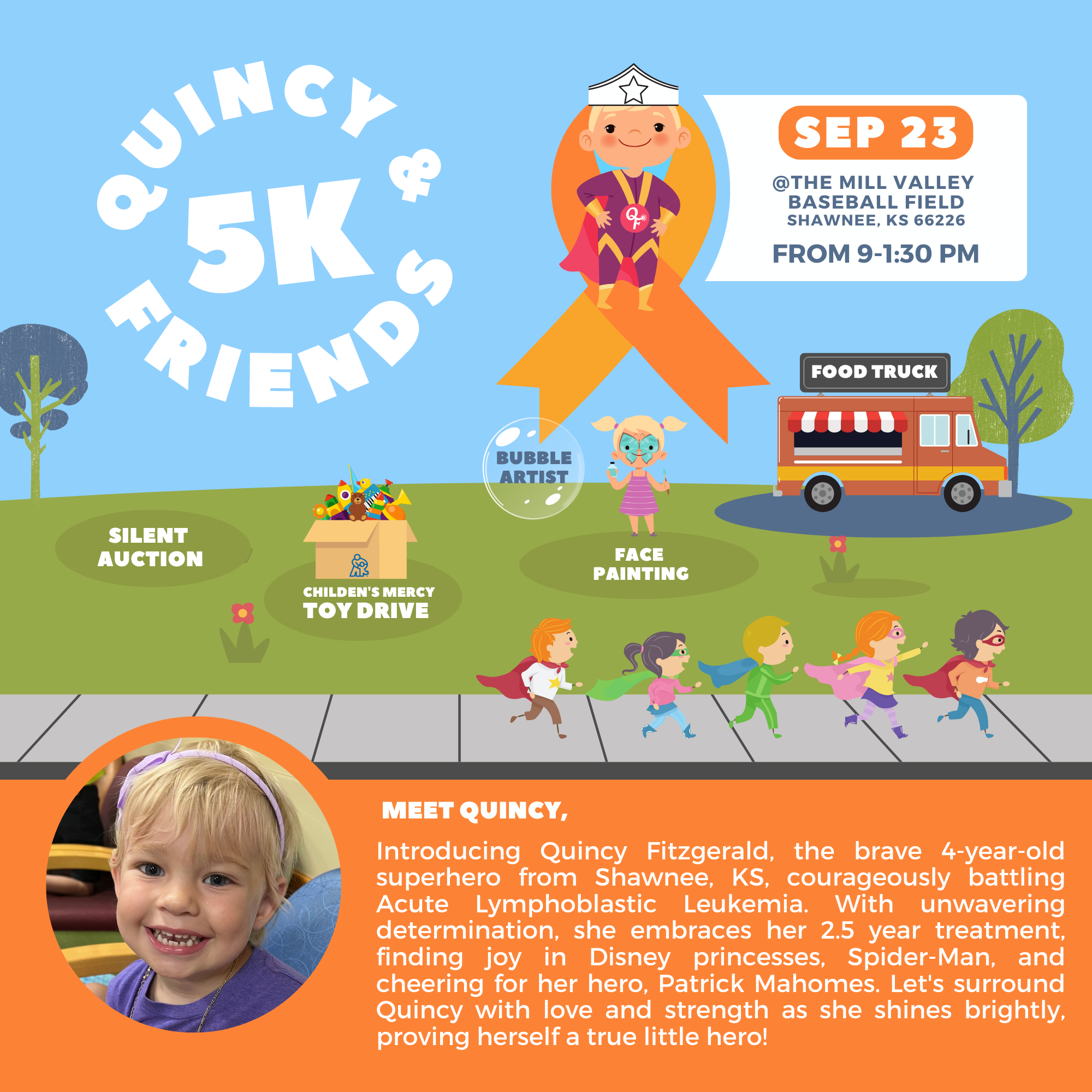 Friends 5K 5K and Quincy ~'s Wedding Website