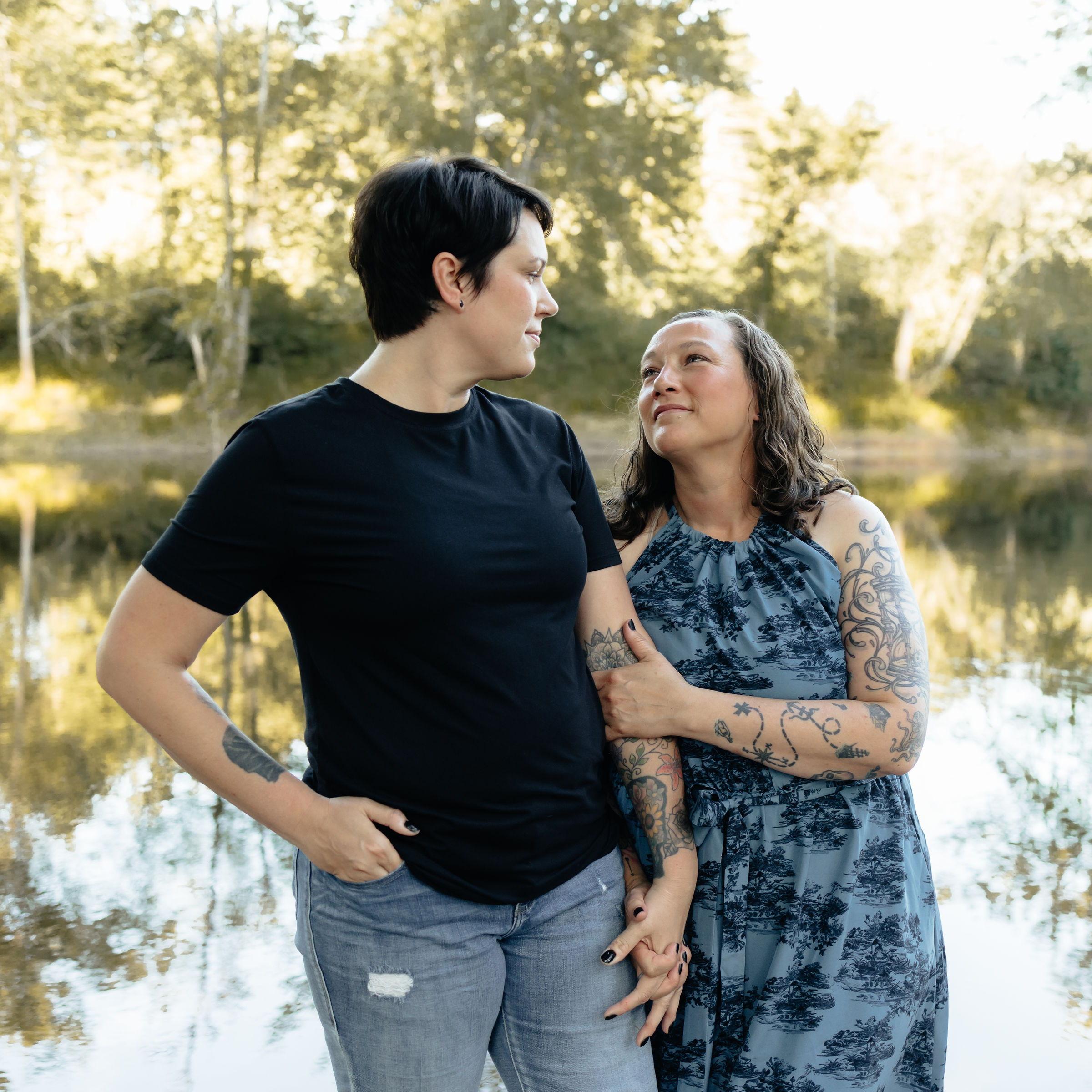 Jennie-Mae Nisbet and April Dolloff's Wedding Website