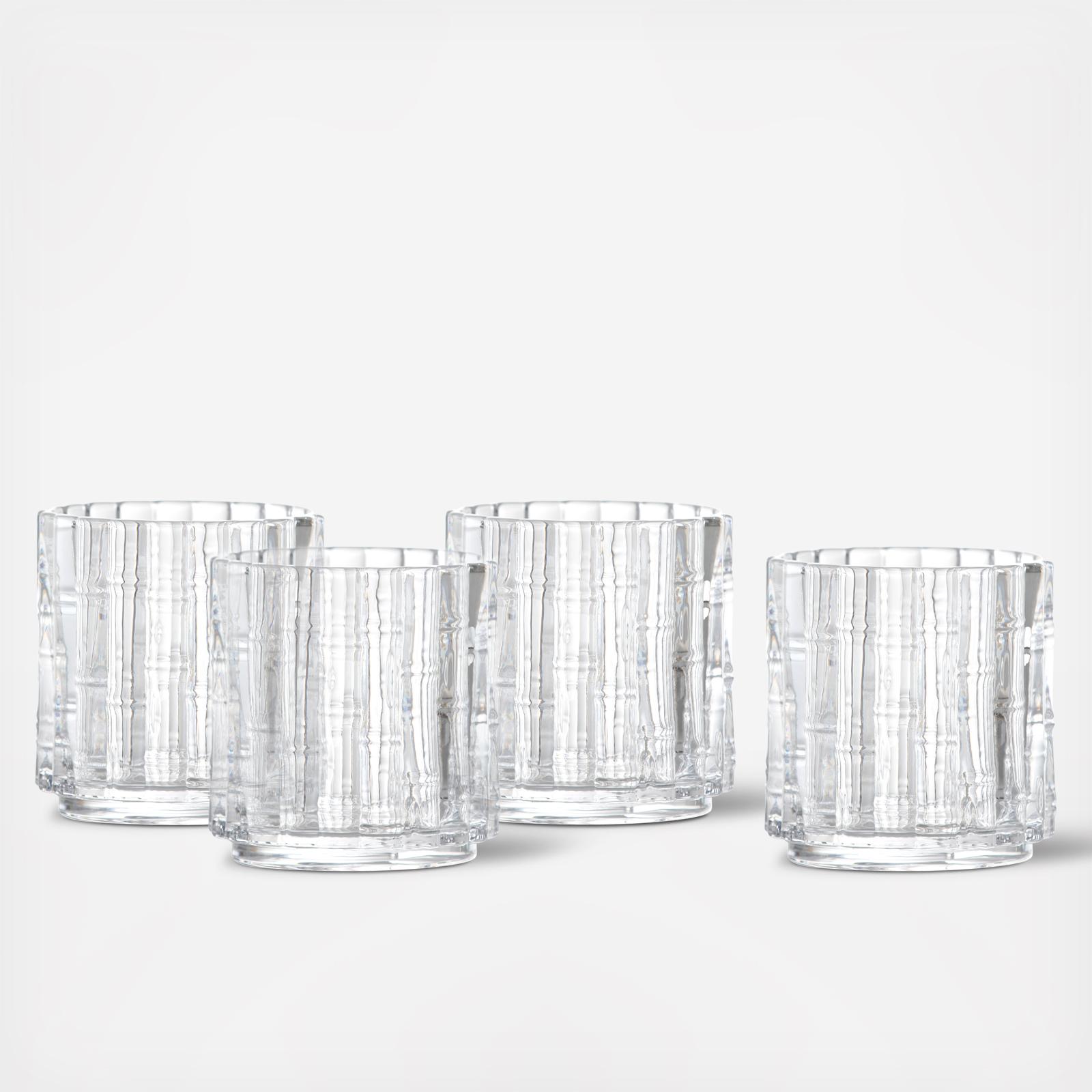 Fortessa, Mahalo Double Old Fashioned Glass, Set of 4 | Zola