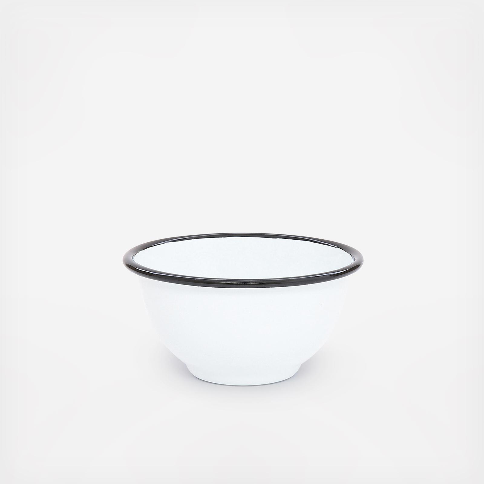 Crow Canyon Home, Vintage Enamelware Small Footed Bowl, Set of 4 | Zola