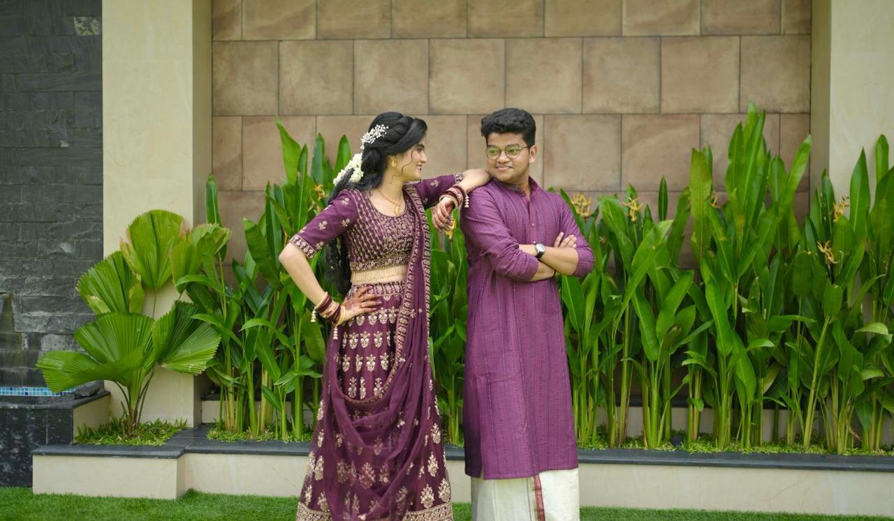 Ajith Menon and Sathya Priya's Wedding Website
