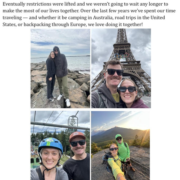 Lydia Wolfe and Jay Baldwin's Wedding Website