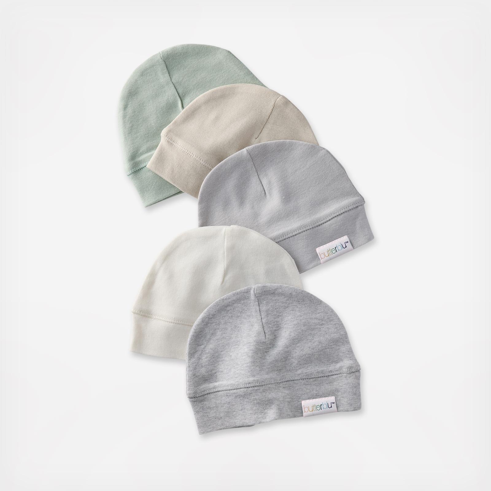 Butterblu, Charlie Assorted Baby Cap, Set of 5 | Zola Baby
