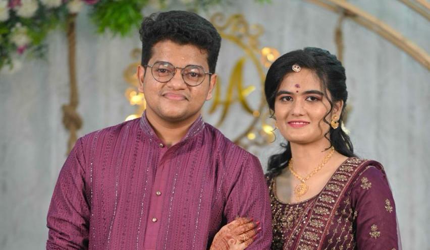 Ajith Menon and Sathya Priya's Wedding Website
