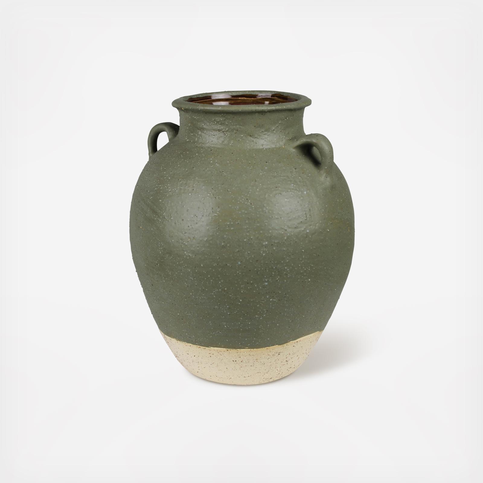 HomArt, Umbria Ceramic Pot with Small Handle | Zola