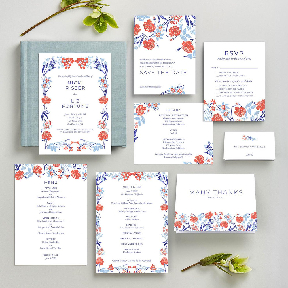Zola Thank You Cards