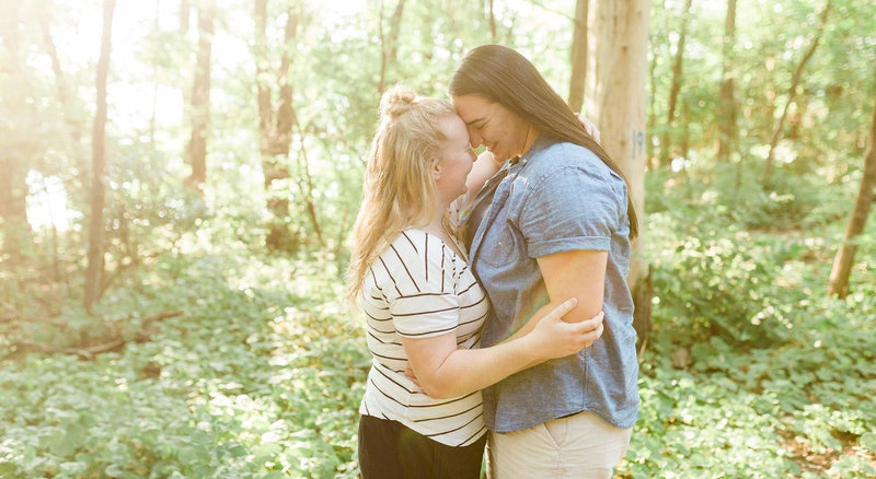 Angela Brazil and Amber Menard's Wedding Website