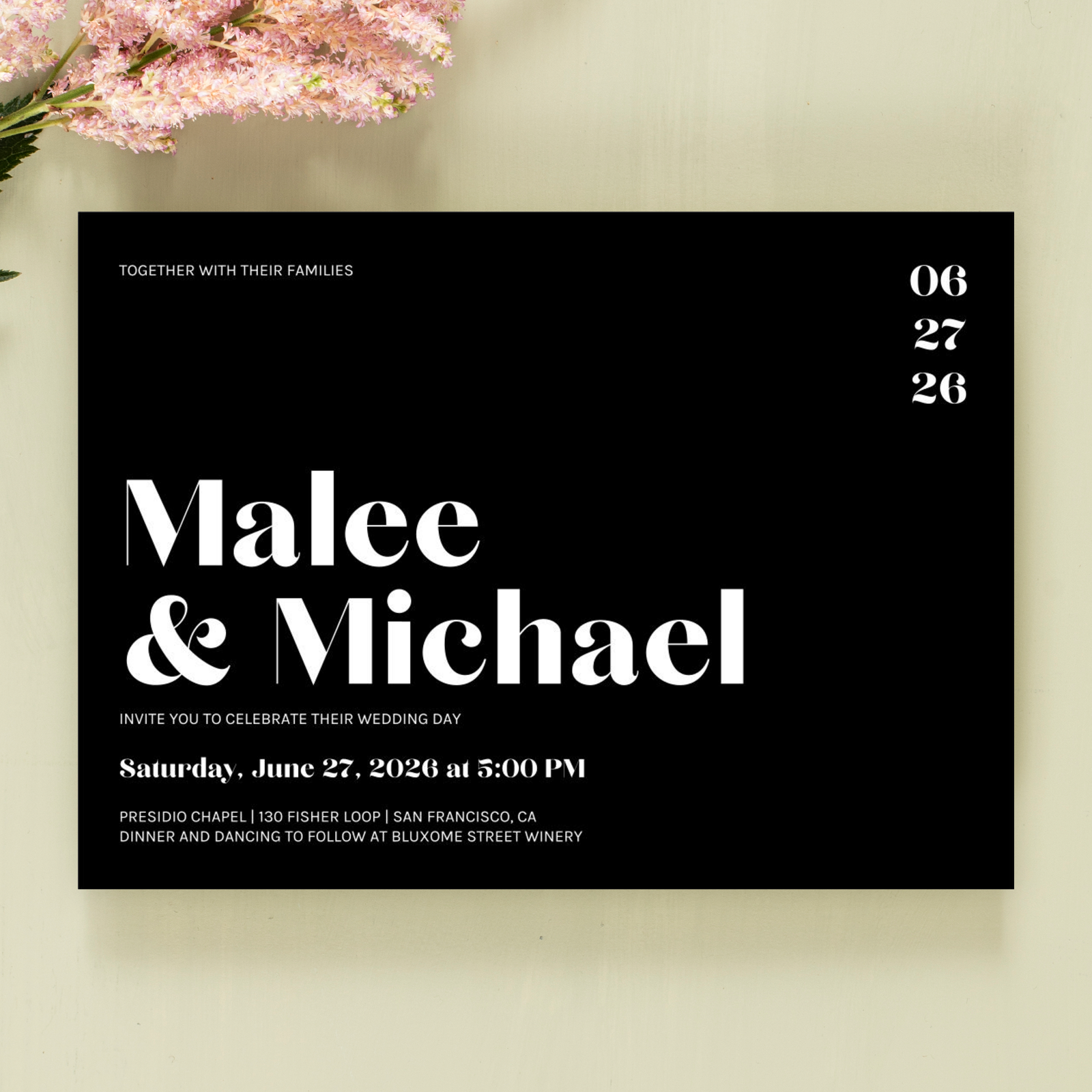 Zola Wedding Invitations - Vitale Landscape