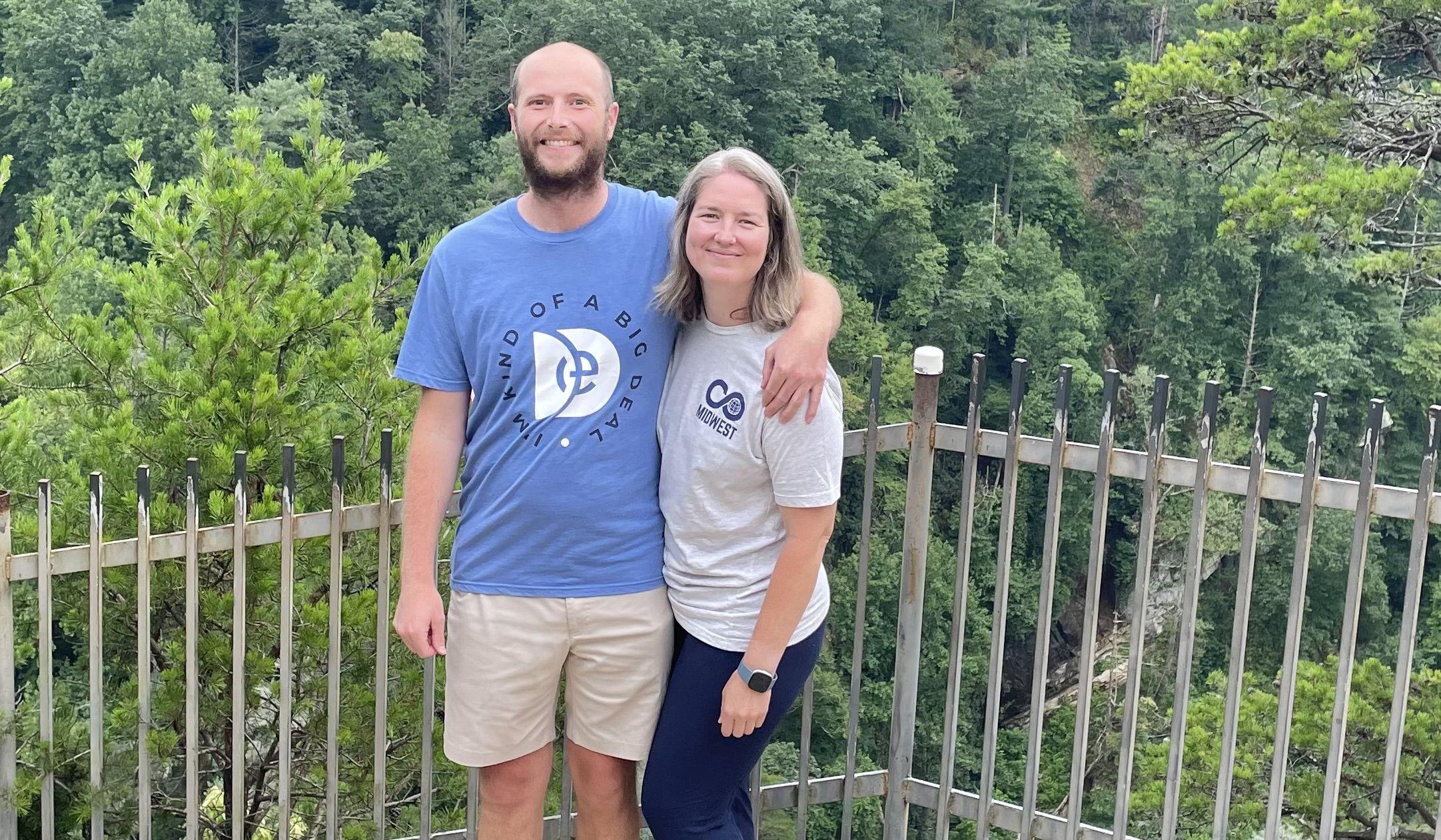 Laura Power and John Edwards' Wedding Website