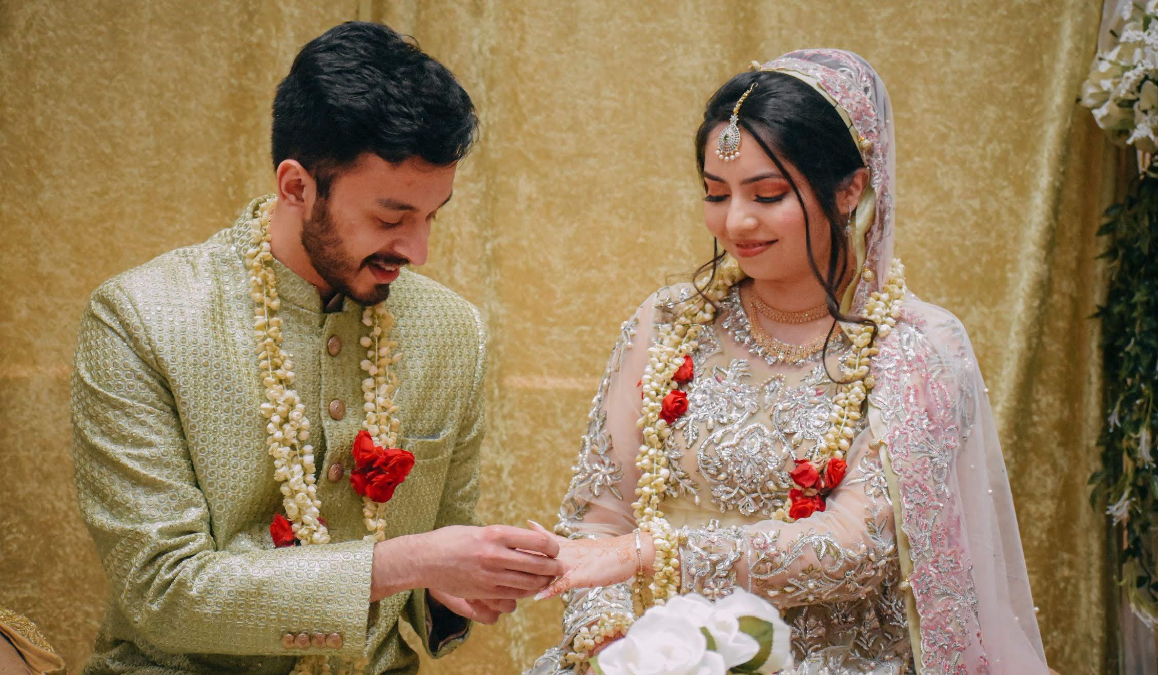 Aisha Khan and Aman Nihal's Wedding Website