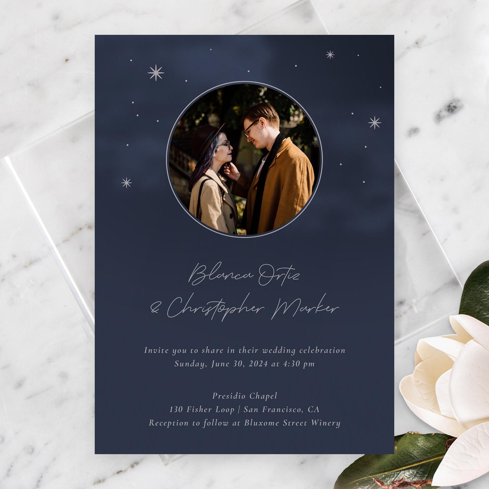 Zola Wedding Invitations - Splendor Frame