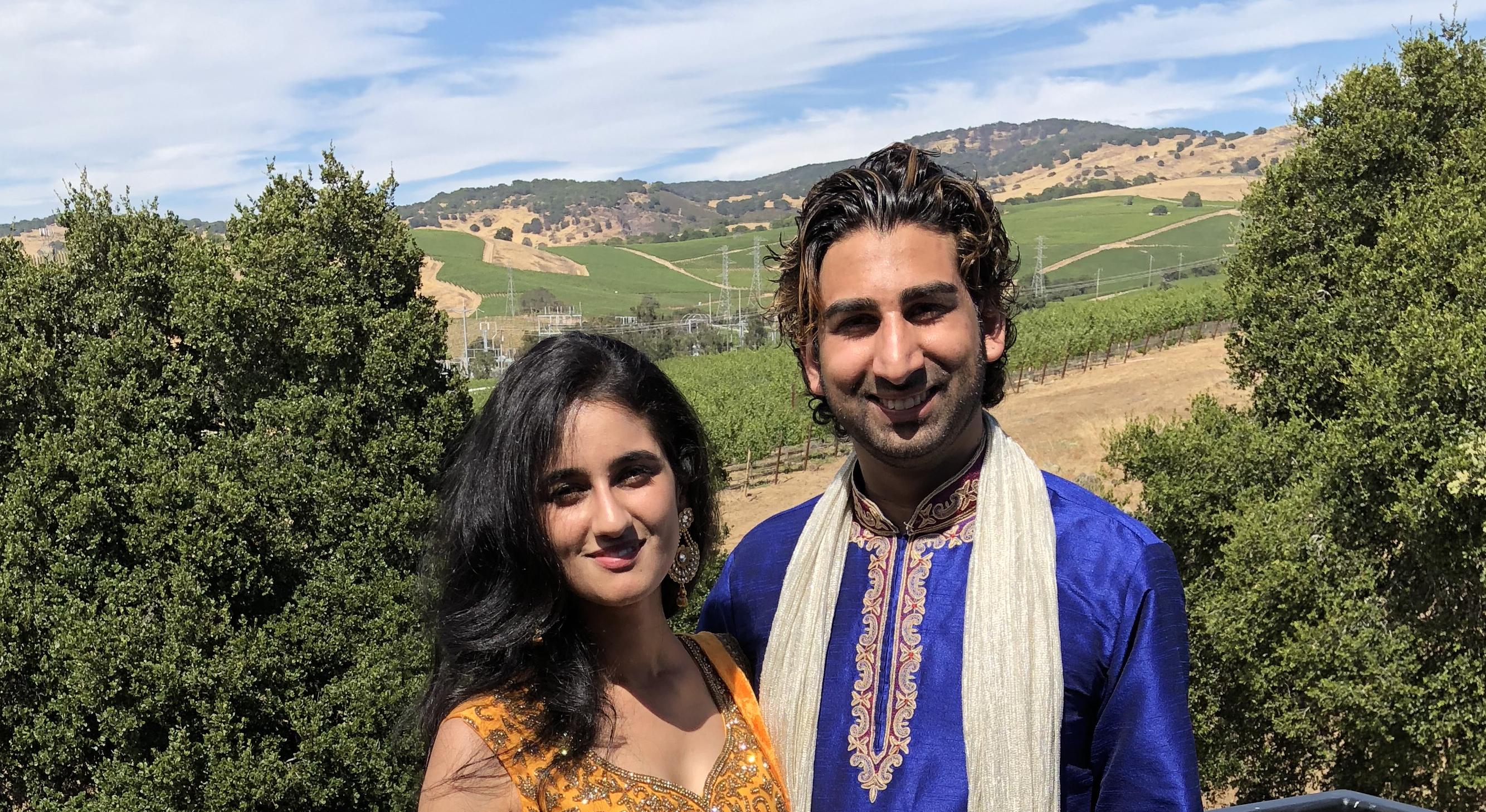 Anuja Tiwari and Ruchit Desai's Wedding Website