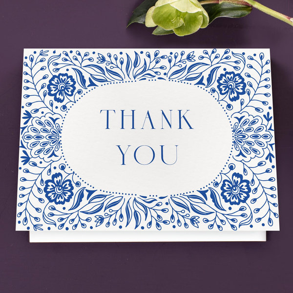 Zola Thank You Cards