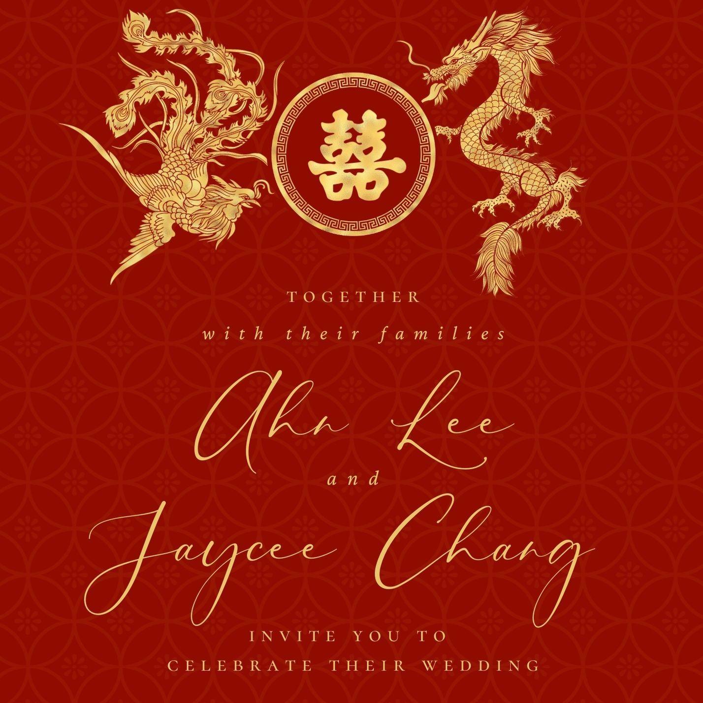 Ahn Lee and Jaycee Chang's Wedding Website