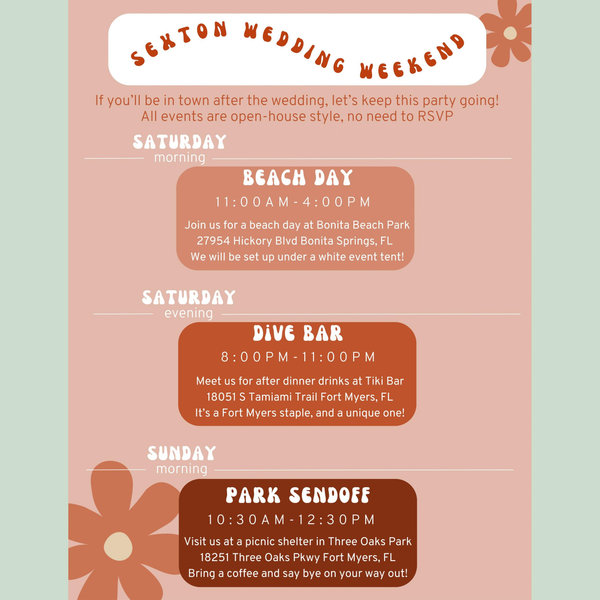 Juliet Sanders and Cameron Sexton's Wedding Website