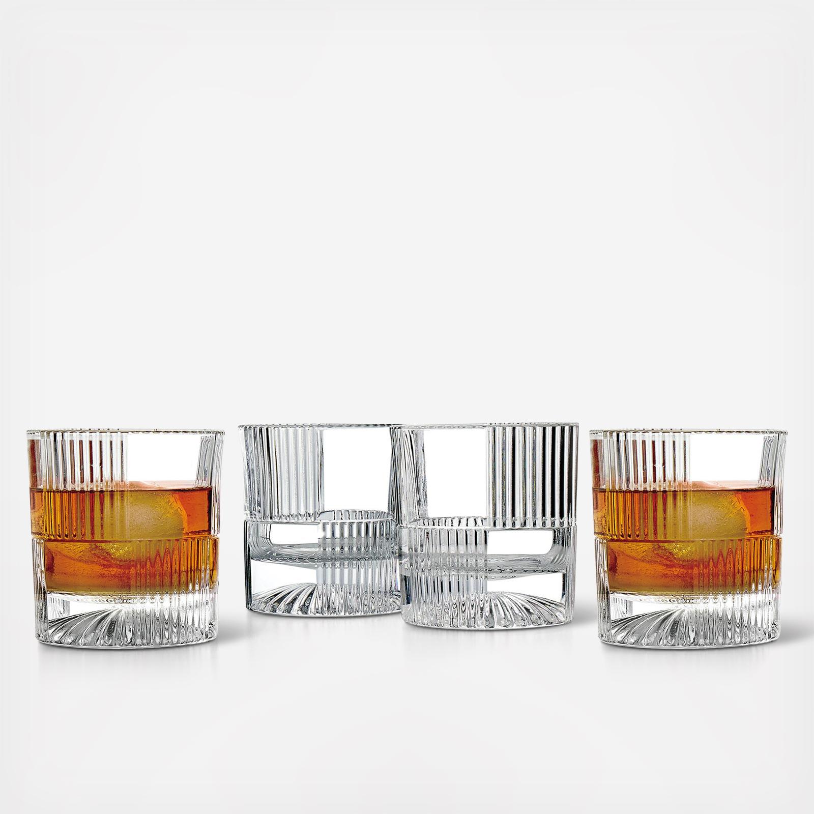 Godinger, Scatola Double Old Fashion Glass, Set of 4 | Zola