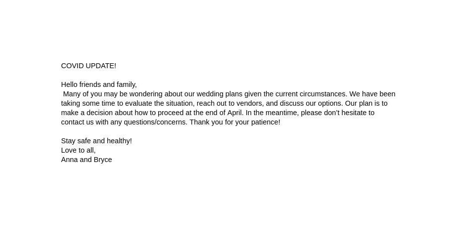 Anna Pekins and Bryce Christopherson's Wedding Website