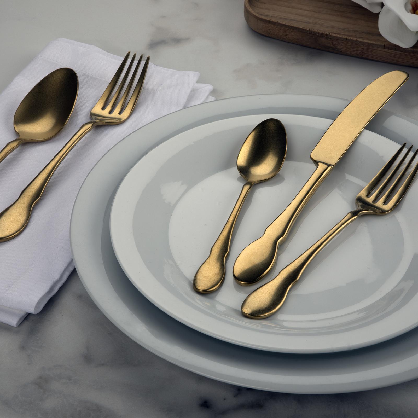 Gourmet Settings, Birch 20-Piece Flatware Set, Service for 4 | Zola