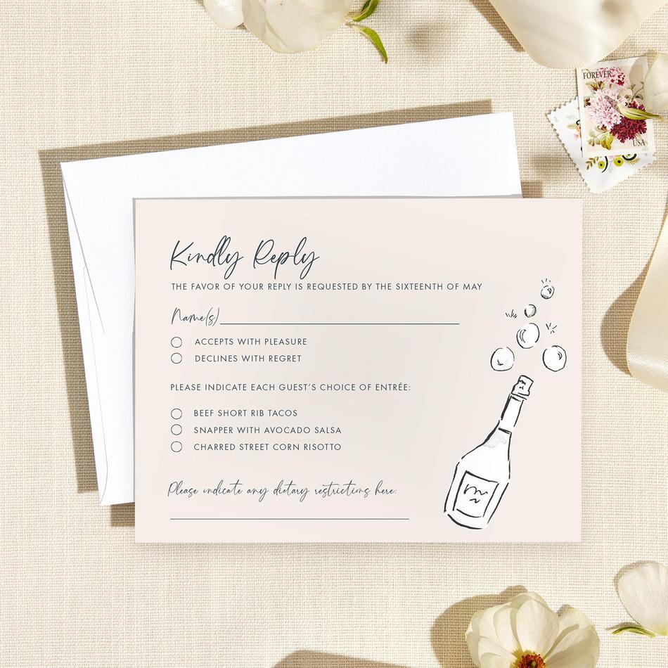 Hamilton Portrait | Linen | Zola Wedding Invitations