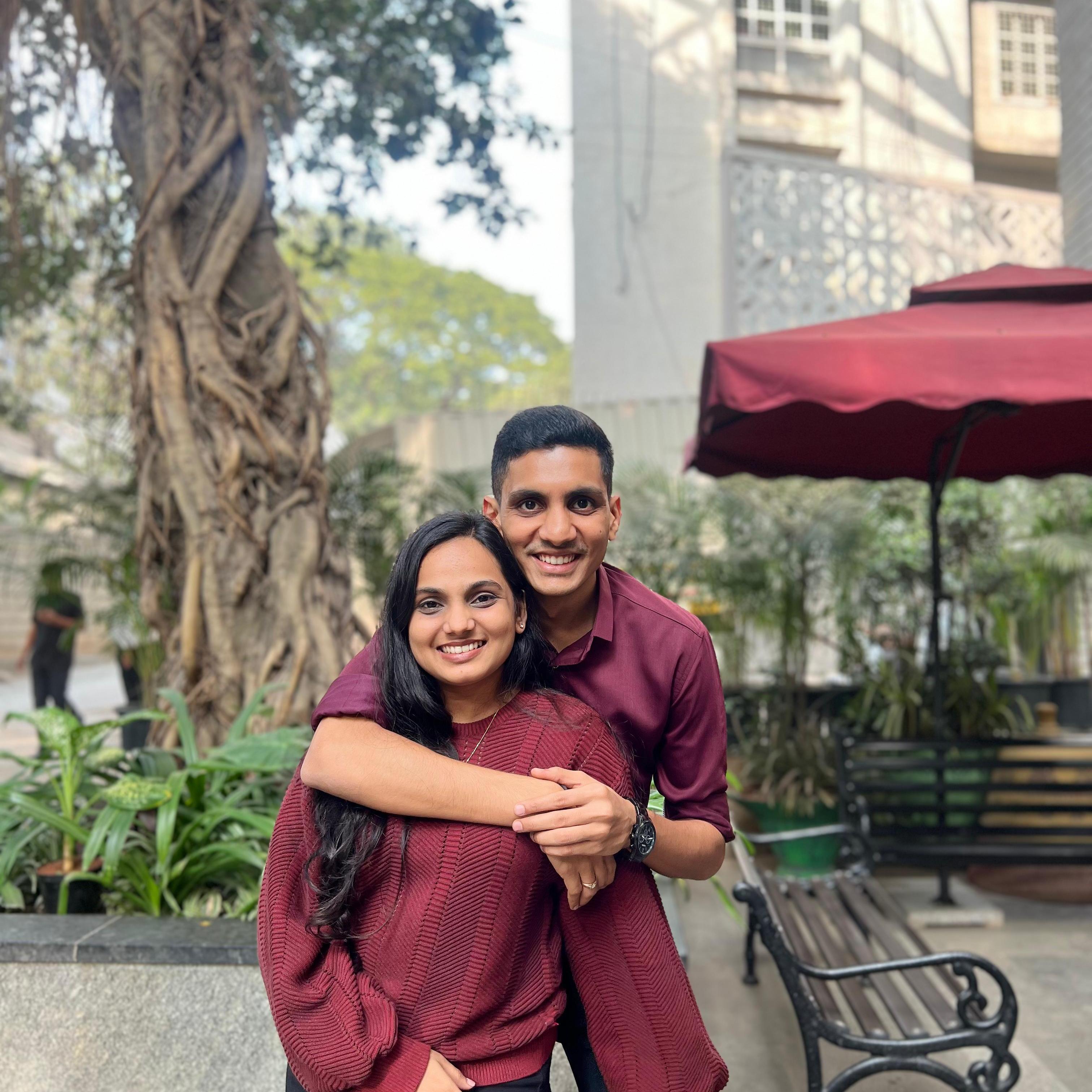 Preksha Kothari and Mudith Bhansali's Wedding Website