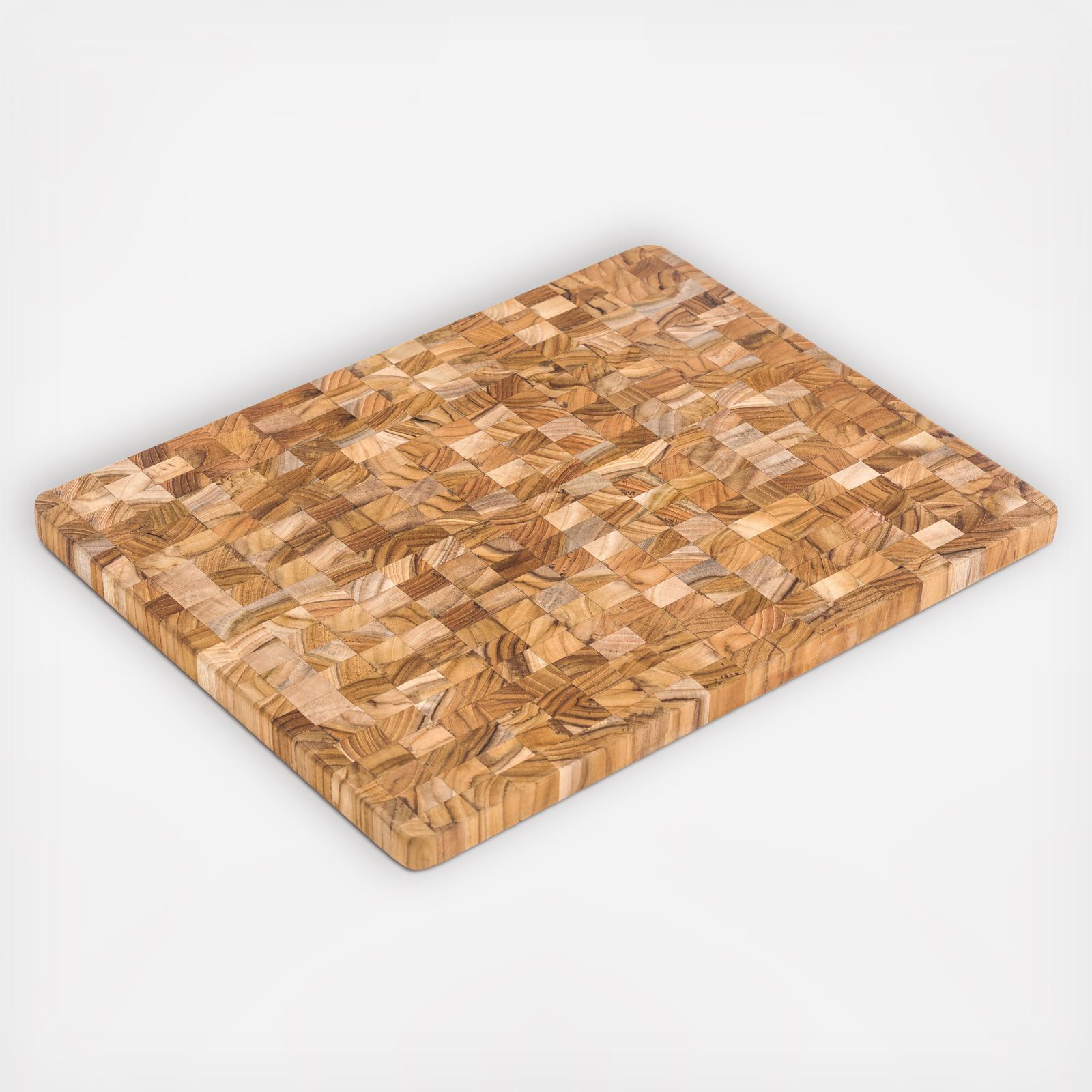 Teakhaus, Scandi Rectangular Cutting Board with Hand Grips - Zola