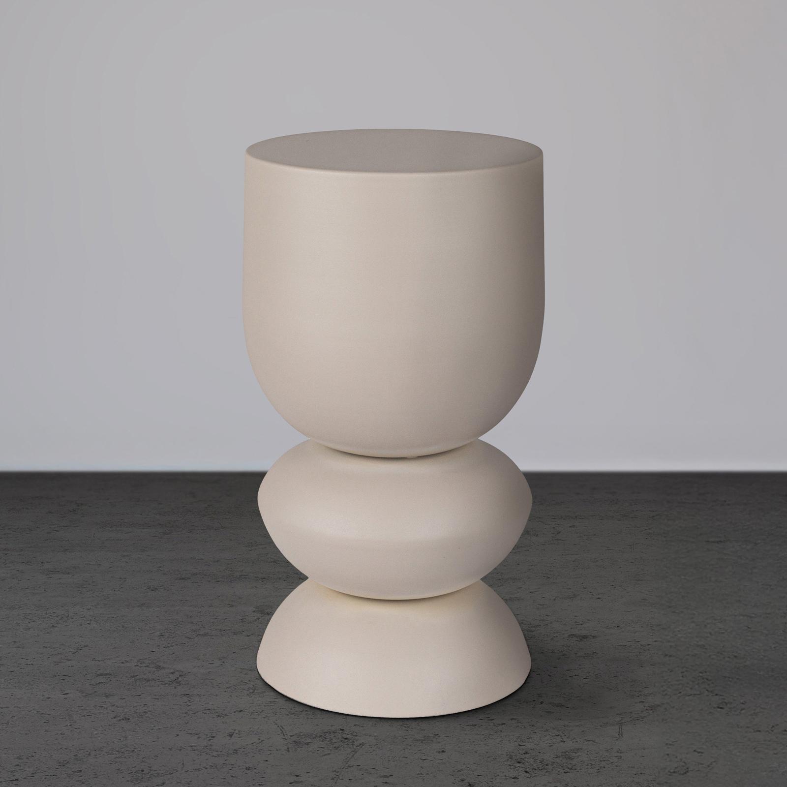 Rowena Interiors, Greenpoint Metal Stacked Bulb Side Table | Zola