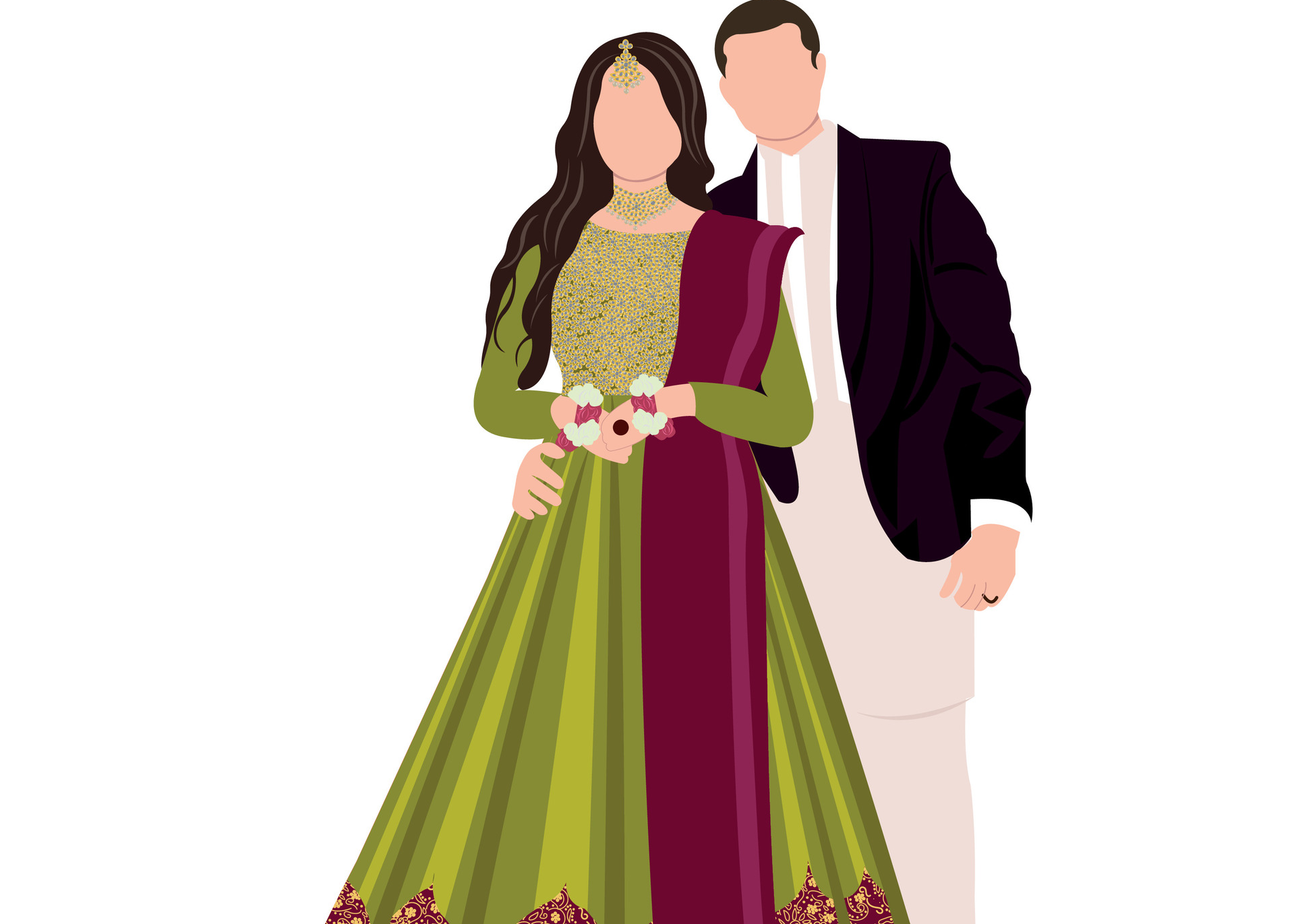 Syed Sufian Nasir and Raviha Haider's Wedding Website