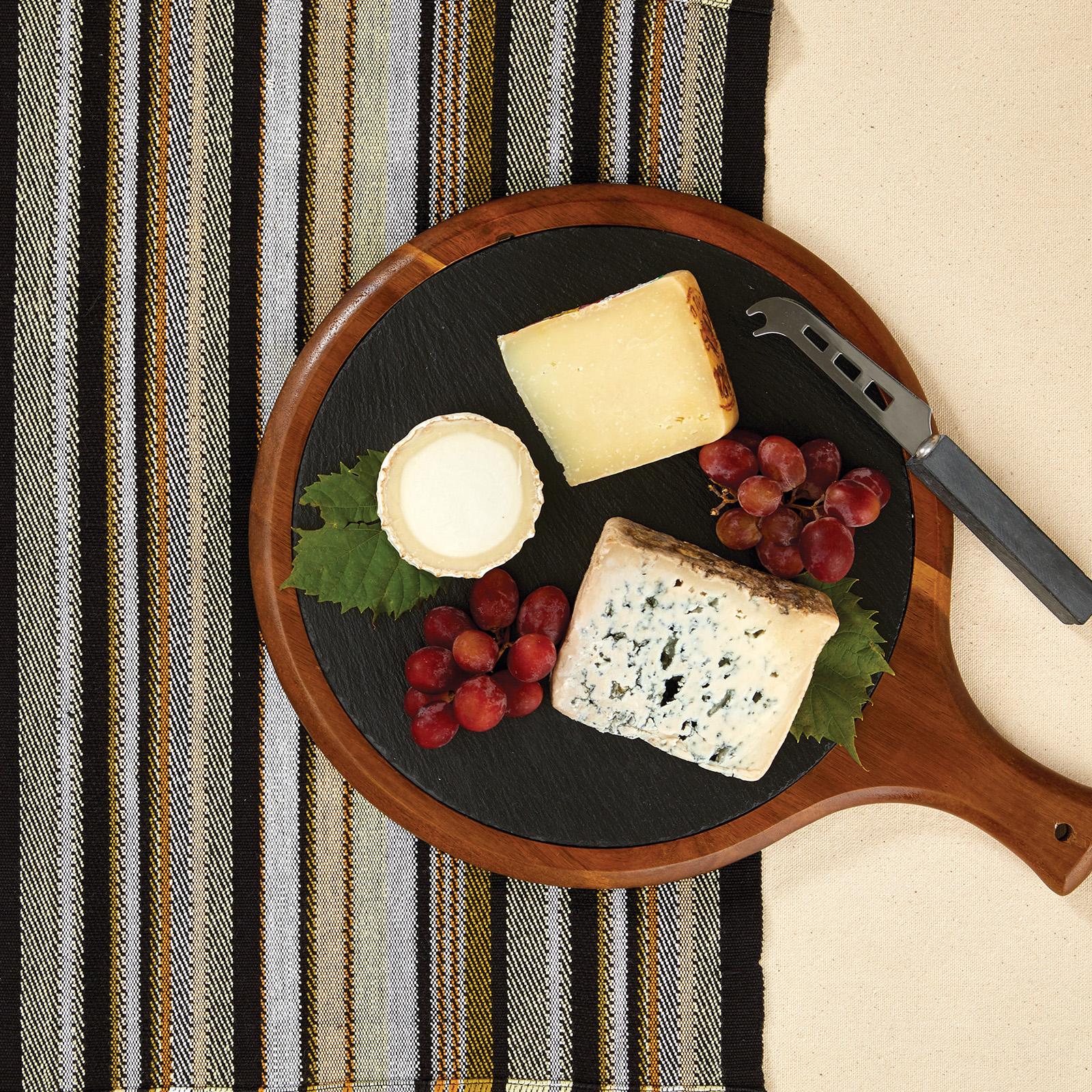 Tableau, Wood Round Serving Board - Zola