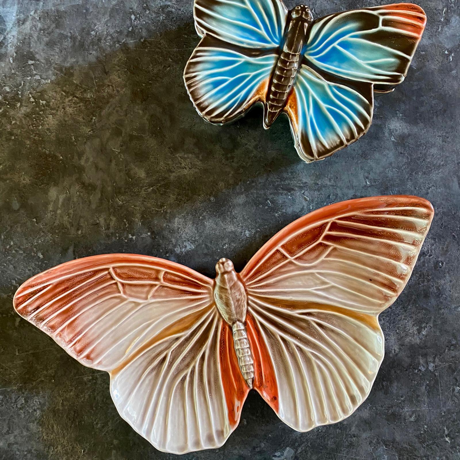 Bordallo Pinheiro, Cloudy Butterflies By Claudia Schiffer Large Wall ...