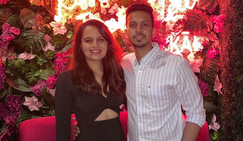 Malav Shah and Naishee Kamdar's Wedding Website