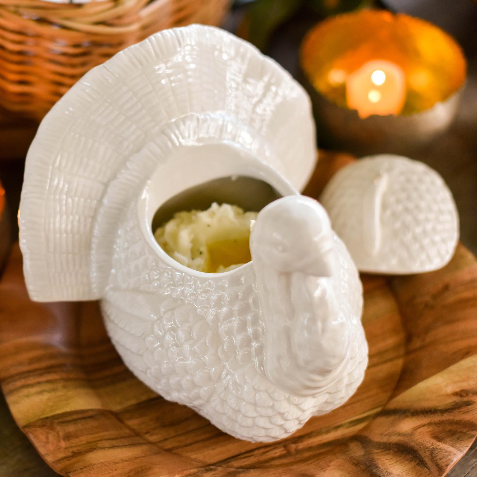 Coton Colors by Laura Johnson, Turkey Covered Bowl | Zola