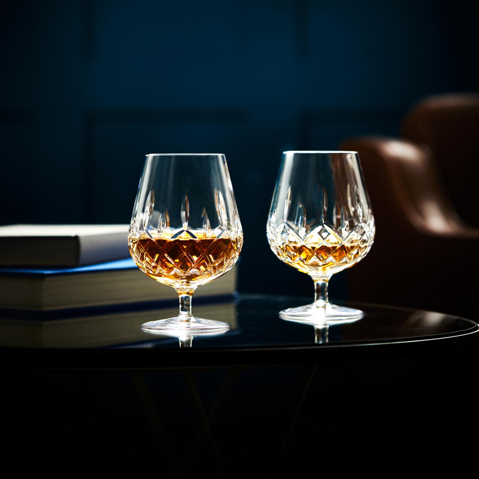 Waterford, Connoisseur Lismore Brandy Balloon Glass, Set of 2 | Zola