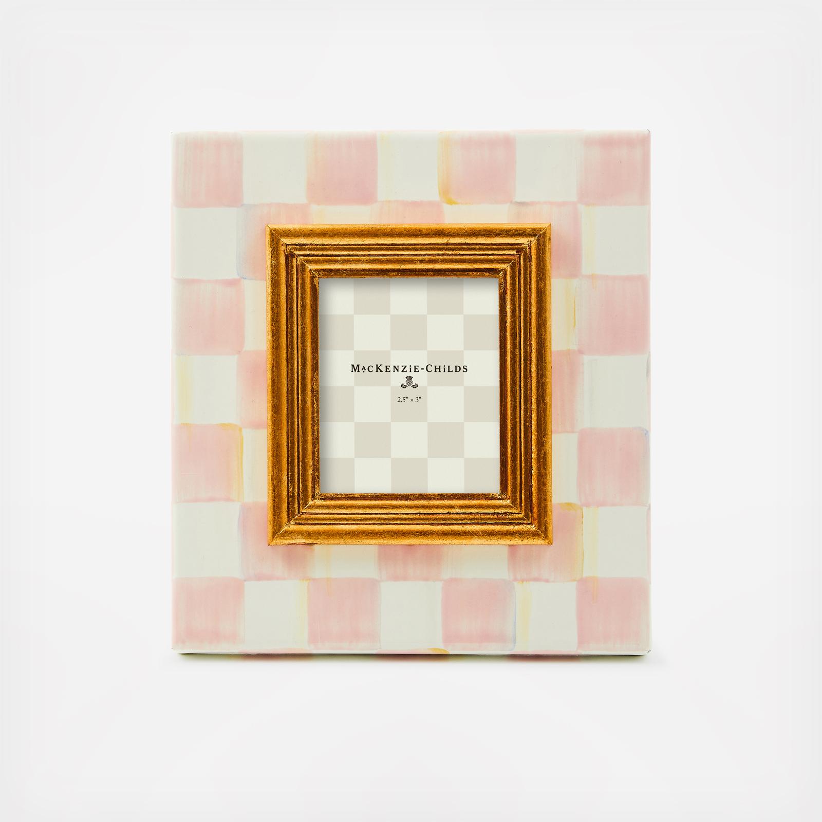 MacKenzie-Childs, Rosy Check Frame | Zola