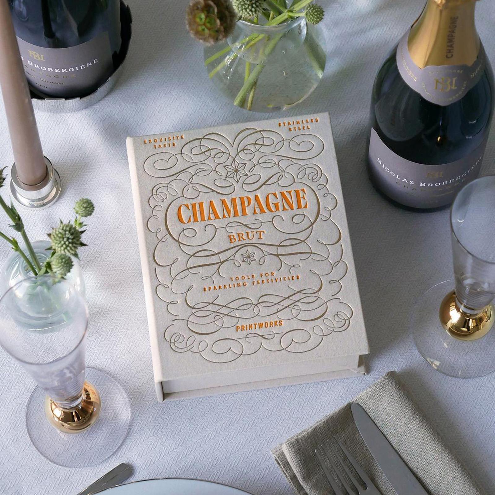 PRINTWORKS, The Essentials 2-Piece Champagne Tool Set | Zola