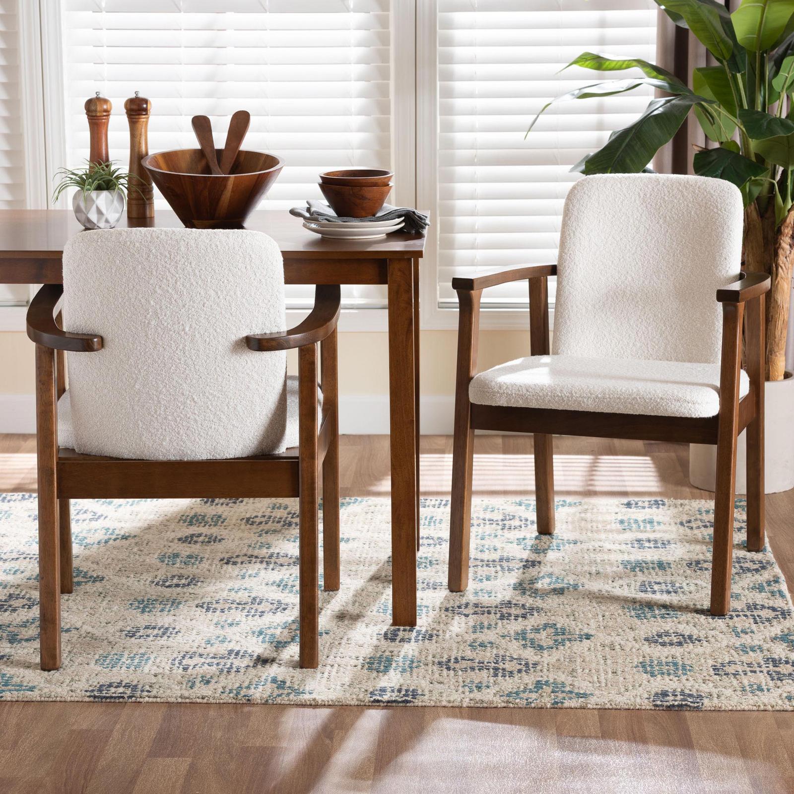 Baxton Studio, Miyagi Upholstered Dining Chair, Set of 2 | Zola