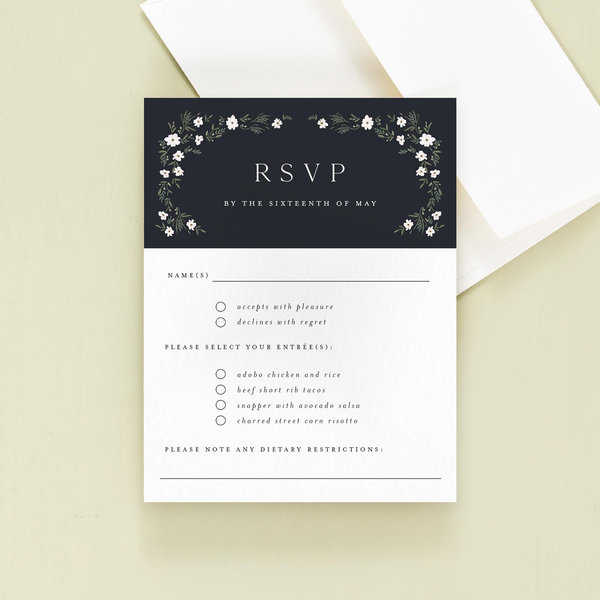 Lenora Classic | White | Zola Wedding Invitations