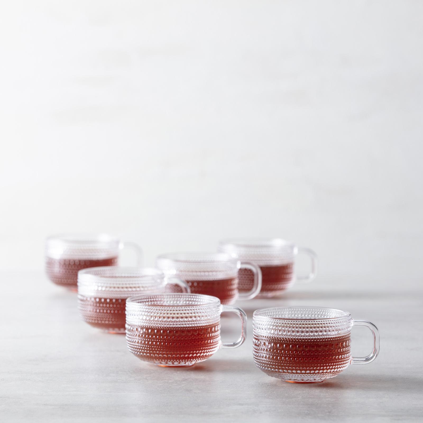 Fortessa, Jupiter Tea/Cappuccino Cup, Set of 6 - Zola