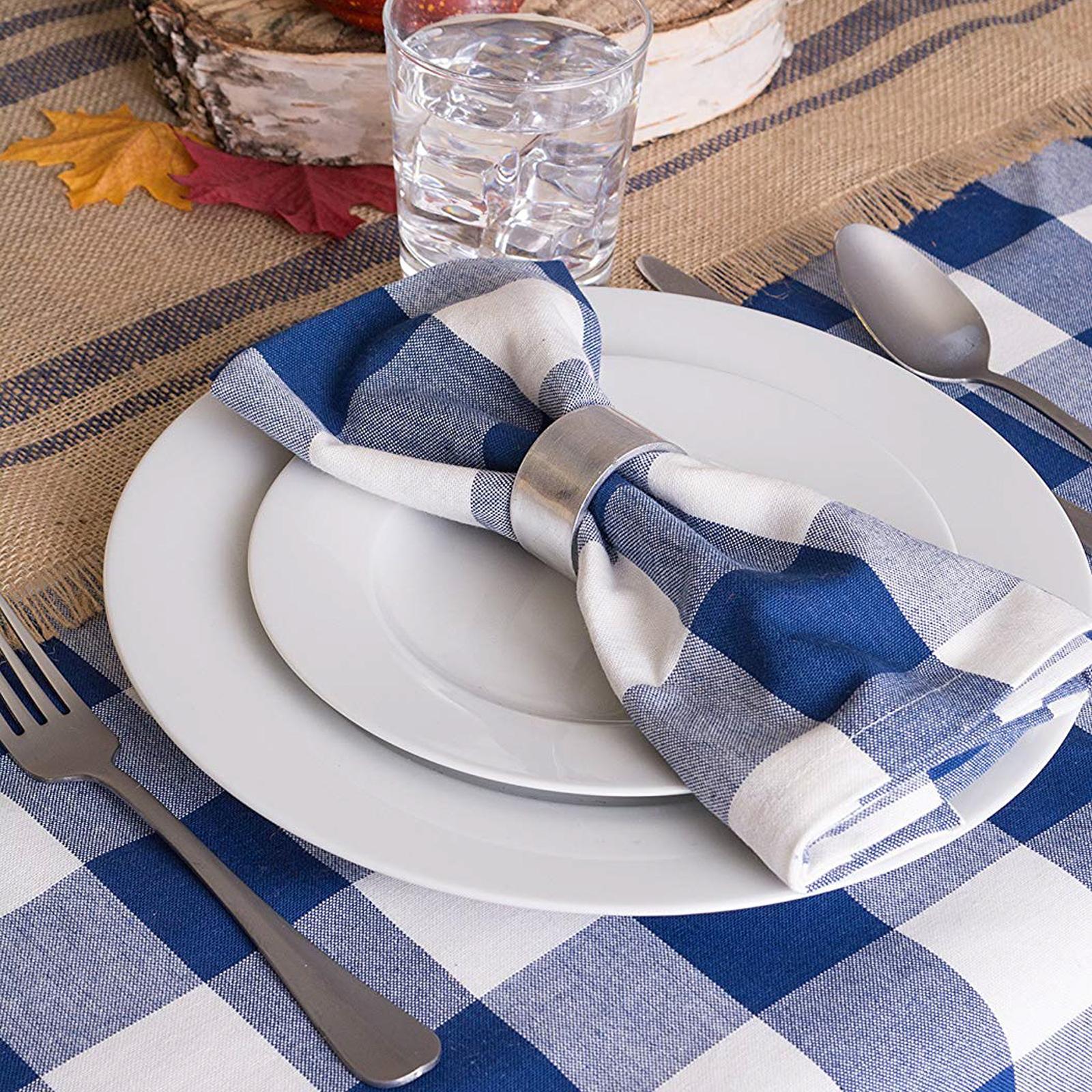 DII, Buffalo Check Cotton Napkin, Set of 6 | Zola